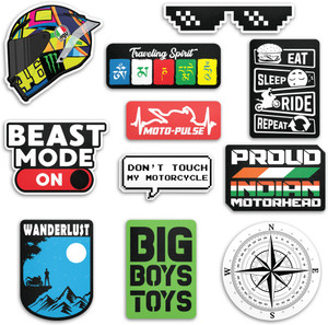 Motopulse Sticker & Decal for Car & Bike Price in India - Buy Motopulse ...