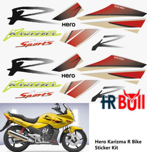 HRBull Sticker & Decal for Bike Price in India - Buy HRBull Sticker ...