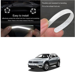 PRTEK Wheel Rim Stripe Decal Sticker for Car Motorcycle Bike Taigun ...