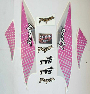 SHINEPRO Sticker & Decal for Scooter Price in India - Buy SHINEPRO ...