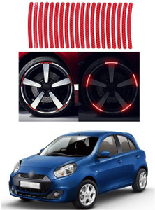 PRTEK Wheel Rim Stripe Decal Sticker for Car Motorcycle Bike Pulse ...