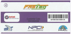 Kotak Bank FASTag Fastag for Car Price in India - Buy Kotak Bank FASTag ...