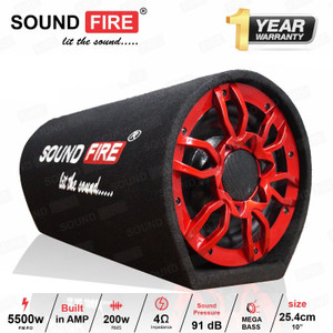 SOUND FIRE SF-X5500M10 10-INCH BassTube with In-Built Amplifier ...