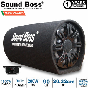 Sound Boss SB-X4500M8. 8-INCH BassTube with In-Built Amplifier & Sub ...