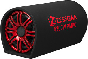 ZESSQAA ZQ-1001BST-Red Car Subwoofer 10 Inch with Inbuilt Amplifier ...