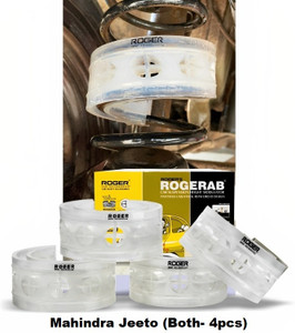 Roger Rogerab For Mahindra Jeeto (Both- 4pcs) Coil Spring Buffer Kit ...