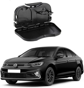 AutooNation Car Interior Storage Foldable Meal Drink Cup Tray Backseat ...