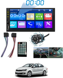 MATIES 7Inch Full HD Double din Screen With Parking Black Camera Black ...