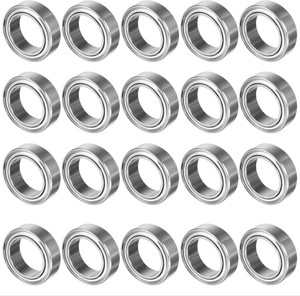 ZMB MR128zz 20 pieces Pack ID-8MM | OD-12MM | WIDTH-3.5MM L1280 ZZ Ball ...