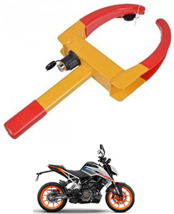RKPSP Heavy Duty/Anti-Theft Wheel Lock Security Clamp For KTM-125-Duke ...
