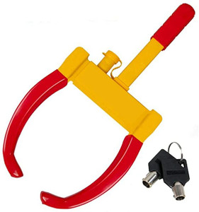 SPAIRSTOP Parking Boot Tire Claw Adjustable Clamp Security with Two ...