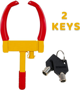 JK Beauty WHEEL LOCK-32 Car Heavy Duty Car Wheel Lock Set of 1 Pcs for ...