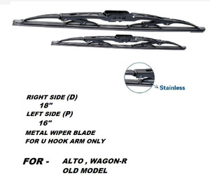 AutoClean METAL FRAME WIPER BLADE Windshield Wiper Price in India - Buy ...