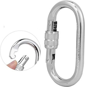 Fitcozi High Quality 10mm Screw Locking Snap Hook Locking Carabiner - Buy Fitcozi High Quality ...