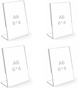 Capital Plastic Industries Acrylic Transparent 4 compartment display ...
