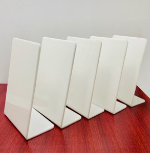 Capital Plastic Industries 5 Compartment Acrylic White Display and QR ...