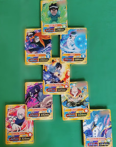 Turners Prime Naruto Cards Pack of 100 Pcs All Characters Anime Naruto ...