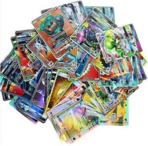 Mallexo Rare Poke-mon Cards Game For kids 120PC Playing Trading Cards ...