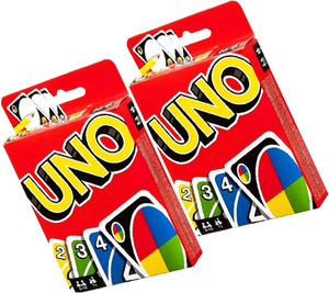 pari pari UNO FAMILY CARD GAME Model No-A-20 COMPLETE PACK OF 2 COMBO ...