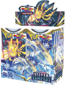 vips corp Poke Cards Kids New Silver Tempest Card Games Booster Playing ...