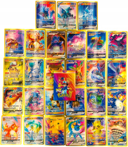 CrazyBuy Pokemon New Series 3D Flash Shining V, VMAX, GX, EX, Basic ...