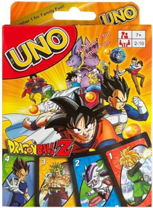 Gift Collection UNO Dragon Ball Z Card Game for kids and family Fun ...