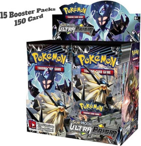 Bluebell Ultra Prism Pocket Monsters Trading Card Booster Packs (Pack ...