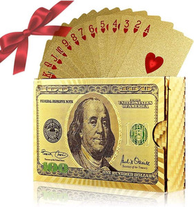 YPS Premium PVC Plastic Golden Playing Cards - Premium PVC Plastic ...