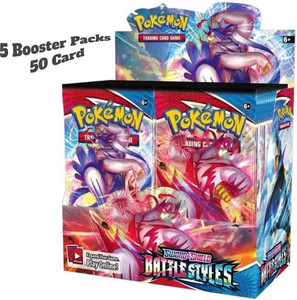 Bluebell Battle Styles Pocket Monsters Card Game Booster Packs (Pack of ...