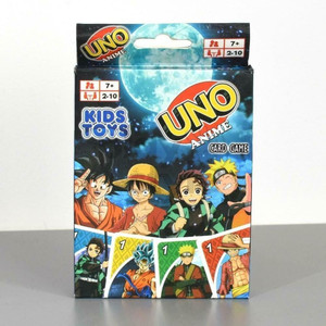 WOYR UNO Anime Paper Playing Cards| 112 Goku UNO Card Game with Special ...