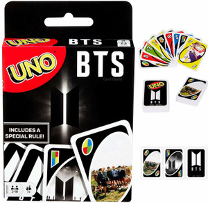TOYRIX Uno BTS Cards Games For Kids and Adults Family Fun - Uno BTS ...
