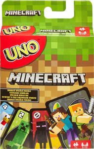 WOYR Premium UNO Minecraft Playing Cards| 112 UNO Playing Card Game ...