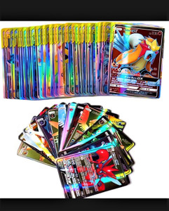 Thrifx Pokemonn Cards 50Pcs Basic Gx Vstar Vmax Cards Trainer Energy ...