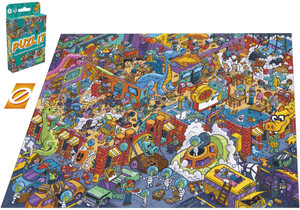 HASBRO GAMING Puzl It Game, Competitive Puzzle Card Game, Family Game ...