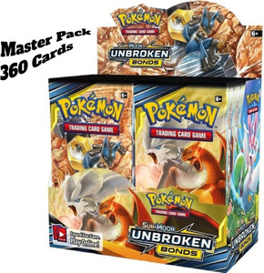 PANSHUB UNBROKEN BONDS Pocket Monsters Trading Card Game Master Pack ...