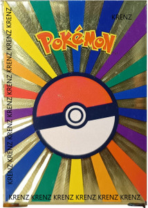 MOONZA Waterproof 55pcs Pokemon Rainbow Card Box V Series Vmax Gx ...