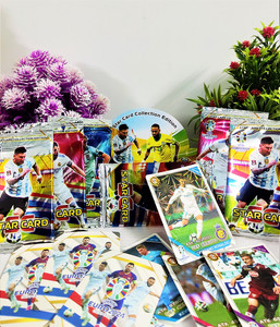 Thrifx Premium Football Cards 100 Pcs 2023-23 Edition Euro World Cup ...