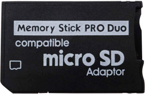 ULTRABYTES PSP Memory Stick Adapter, Micro SD to Memory Stick PRO Duo ...