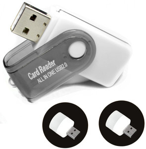 Red Champion USB 2.0All in One Memory Card Reader SD MMC RS-MMC Mini SD ...