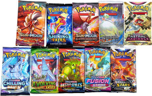 Bestie Toys Pokemon Cards Basic Vstar Vmax V And BasicBooster Cards Mix ...