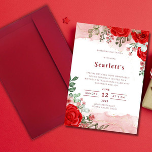 AanyaCentric Birthday Party 5.8 x 8.3 inch with Return Gift Sticky ...