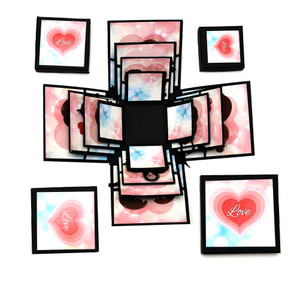 Nyaro 3 Layered Explosive Box for Chocolates - Lovers Couple (with ...