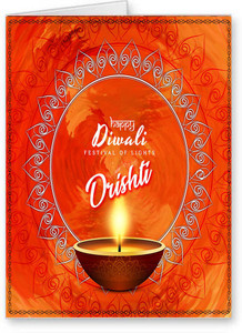 Midas Craft Happy Diwali Drishti Greeting Card Price in India - Buy ...