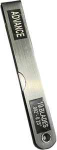 ARQEST 10 Blades Feeler Gauge Metric & Inch Gap Filler .002'' .025 ...
