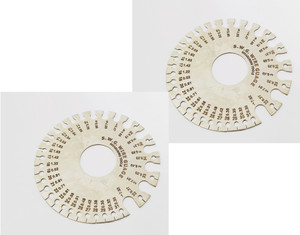 Inditrust Round Stainless Steel Wire Gauge Diameter Gage Metal Inch ...