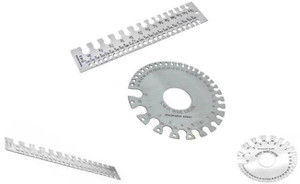 Digital Craft Rectangular Wire Gauge &SWG Sheet Metal Wire Gauge /Sizer ...