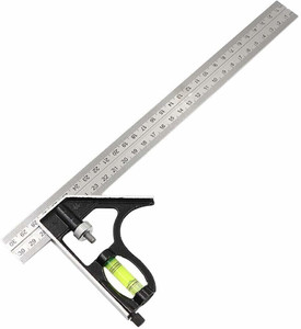 AASONS Stainless Steel 300mm Adjustable Engineers Rule Right Angle ...
