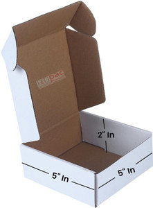 Dcgpac Self-Locking Box Cardboard Easy to fold & self tab lock, Easily ...