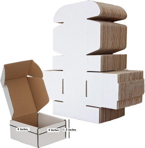 Prockage Self-Locking Box Cardboard for Small Business, Gift, Ecommerce ...