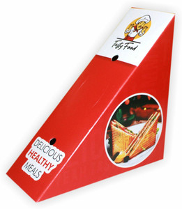 SHAFI Sandwich Carton Cardboard Random Design Pack of 50, Sandwich ...